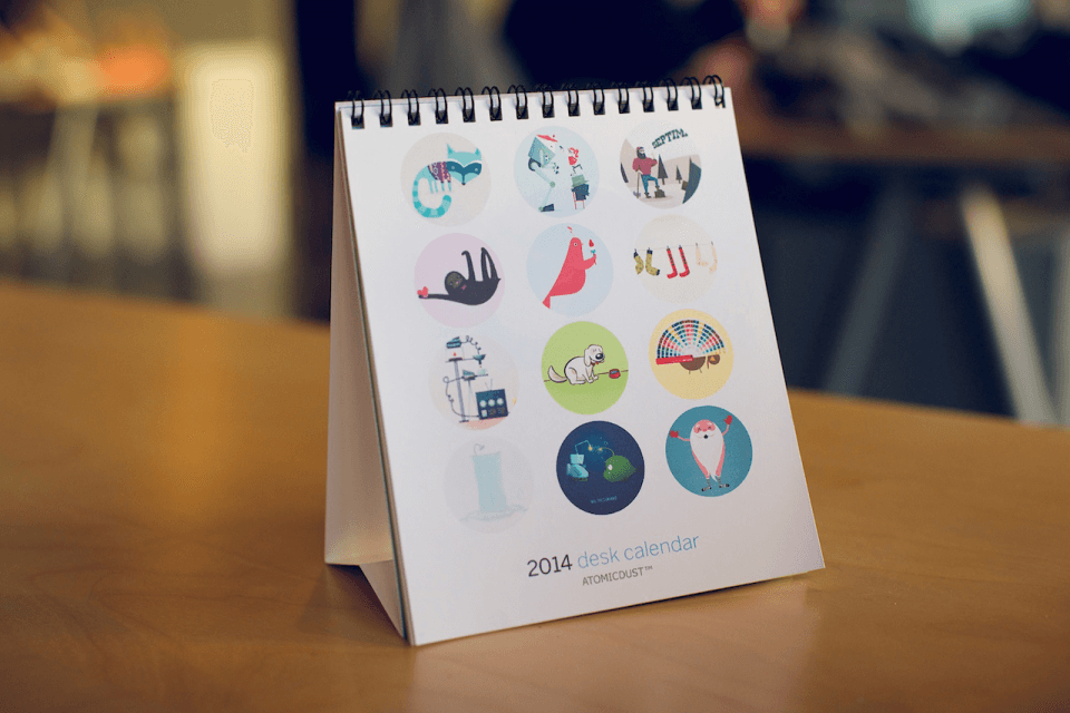 Desktop Calendars Ring In the New Year