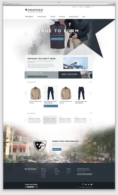 New Branding for Propper's Past – and Its Future