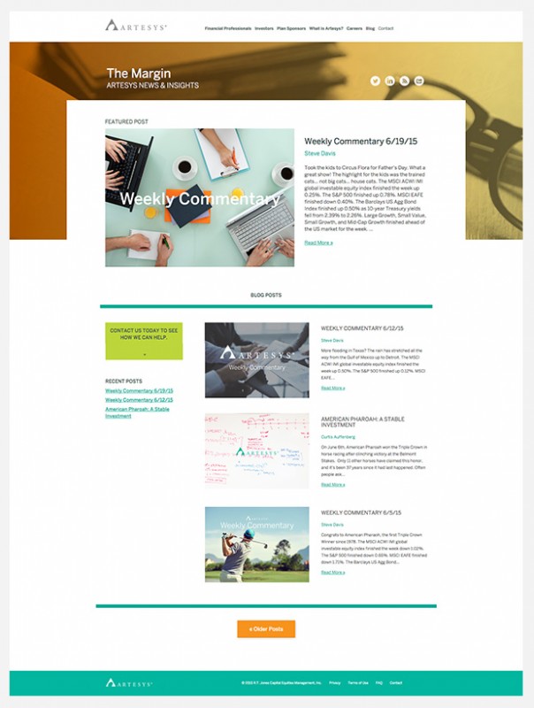 Atomicdust Helps Artesys Brighten Up Financial Services