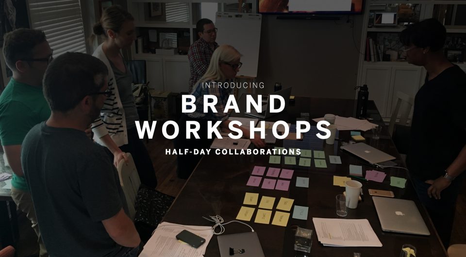 Introducing Brand Workshops from Atomicdust