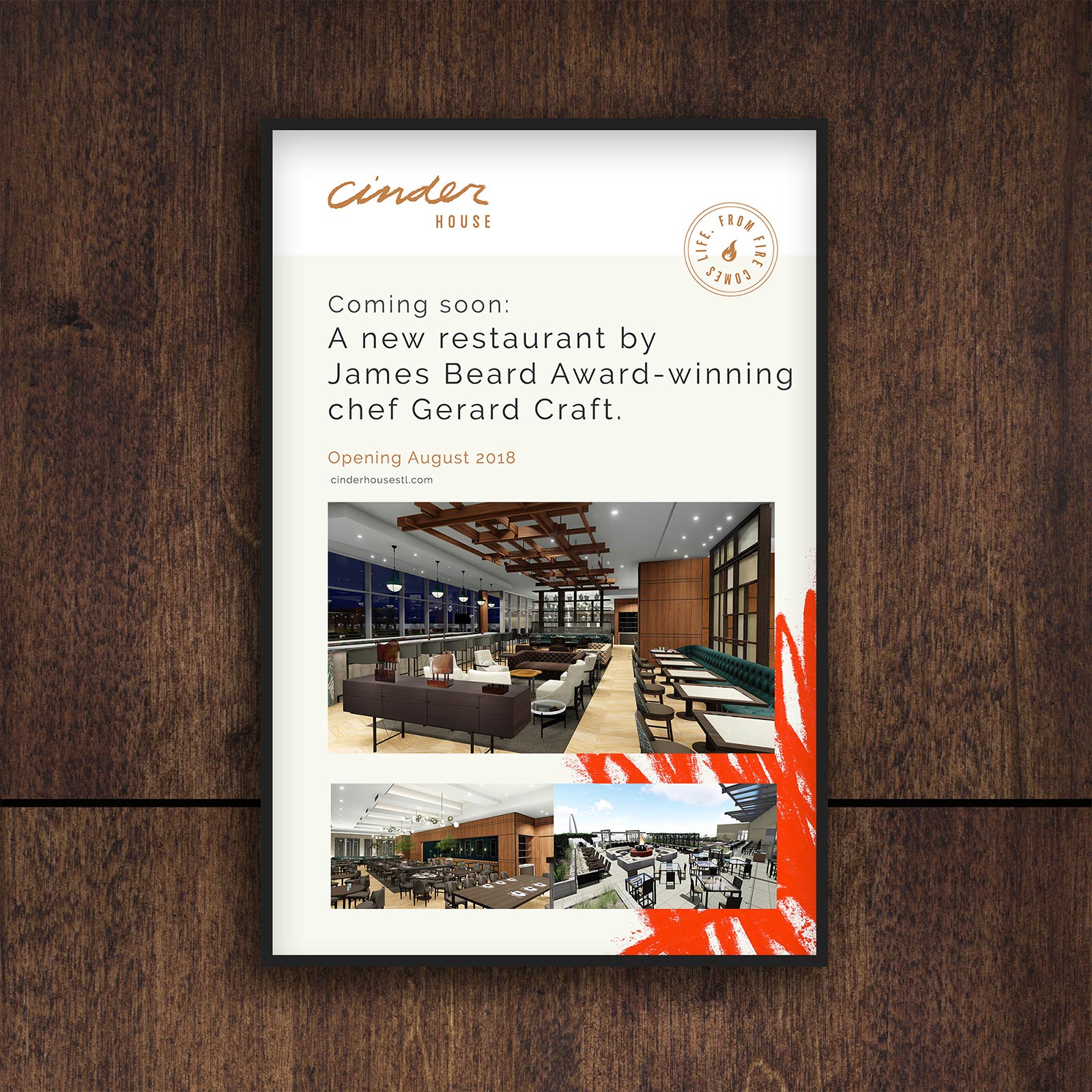 Cinder House – Restaurant Branding | Atomicdust