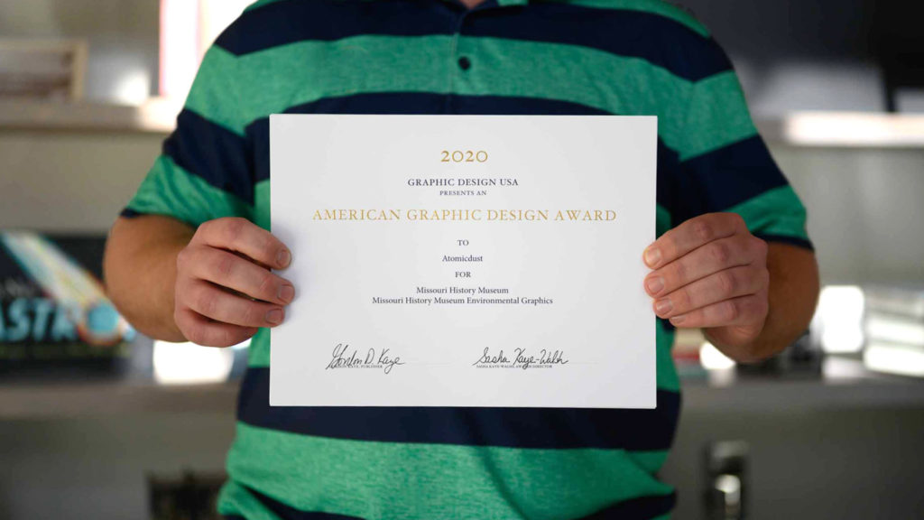 Atomicdust Wins Eight GDUSA 2020 American Graphic Design Awards
