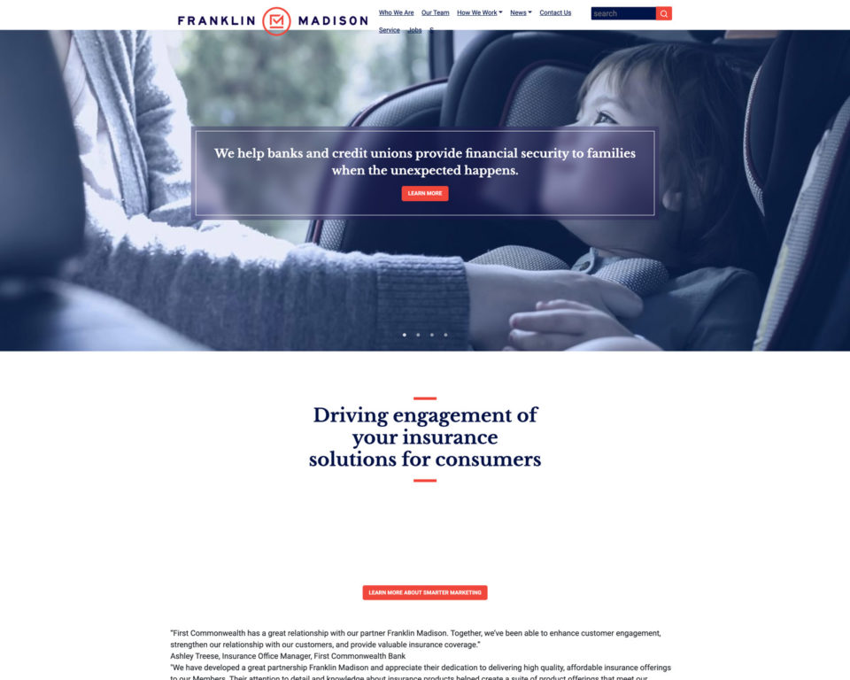 Making Franklin Madison’s B2B Web Design Consumer-Friendly | Atomicdust