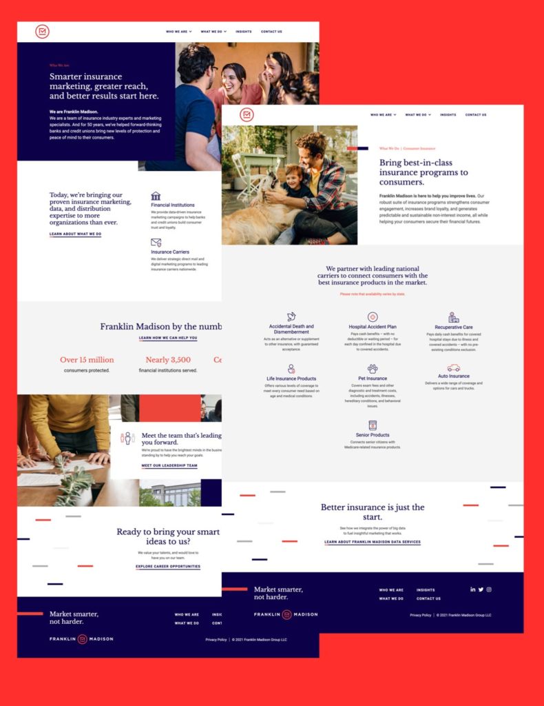 Making Franklin Madison’s B2B Web Design Consumer-Friendly | Atomicdust