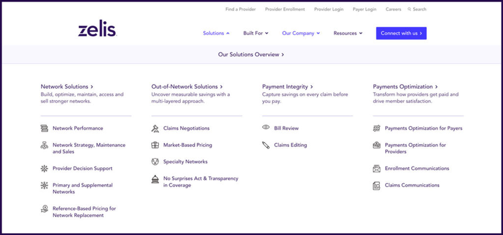 Bringing Balance to Healthcare With the Zelis Web Design | Atomicdust