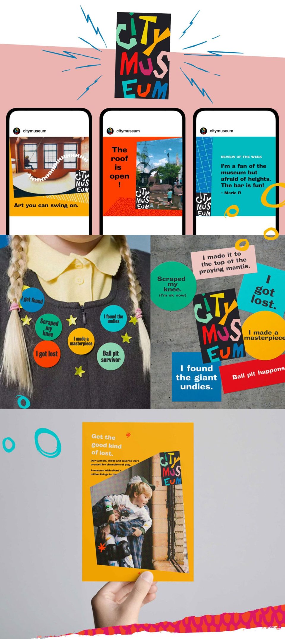 Weirdly Wonderful Web Design for City Museum | Atomicdust