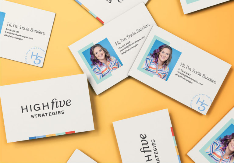 Business Consultant Branding for High Five Strategies | Atomicdust