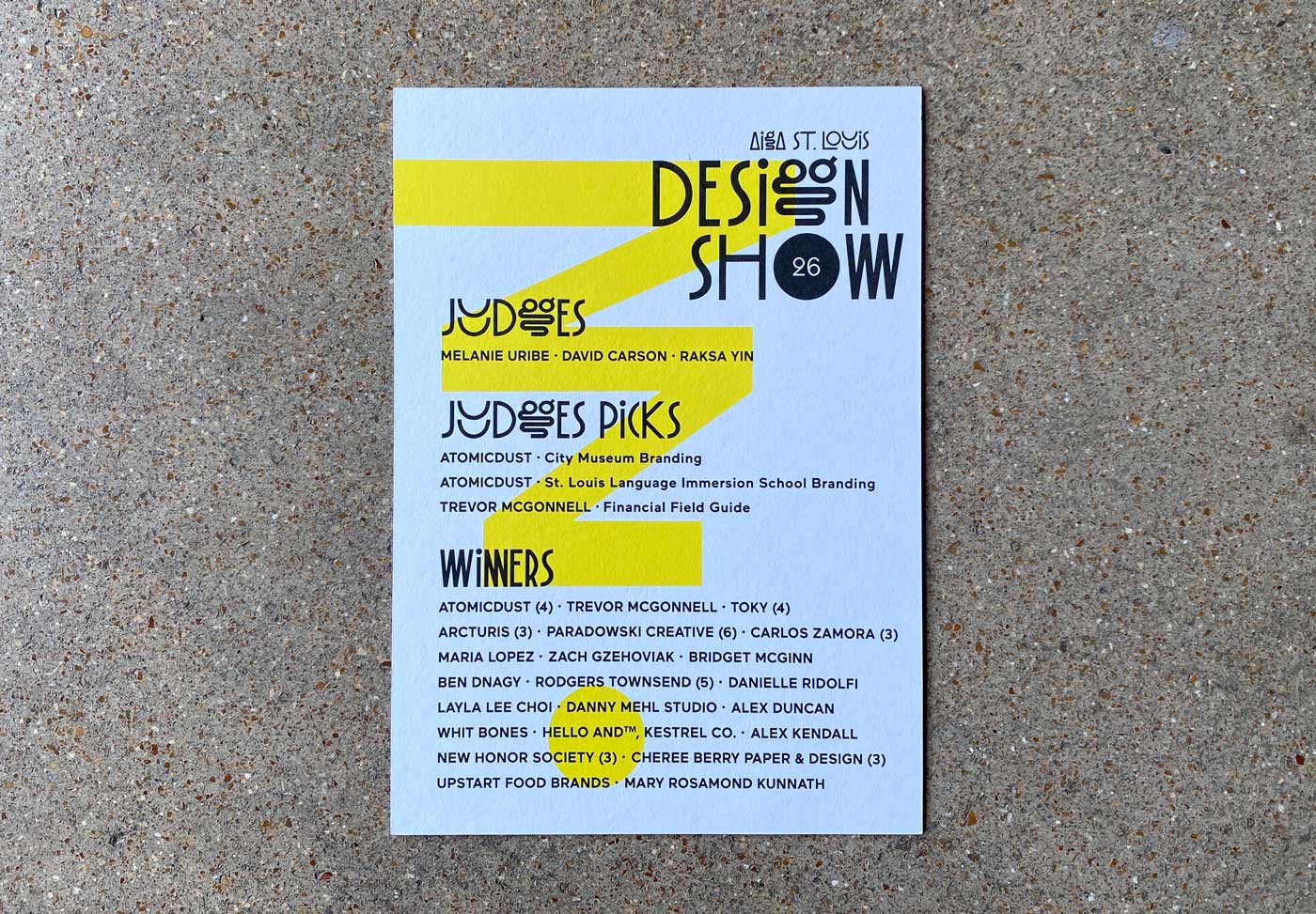 Atomicdust Earns Two Judges Pick Awards at AIGA Design Show | Atomicdust