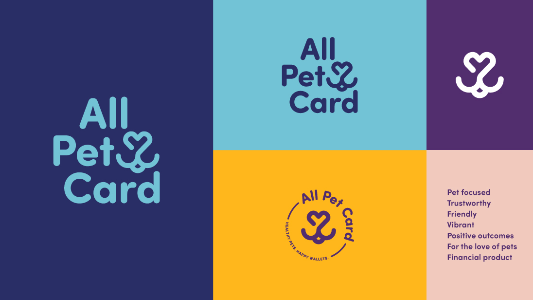 Financial Branding Worthy of a Pet’s Love for All Pet Card | Atomicdust