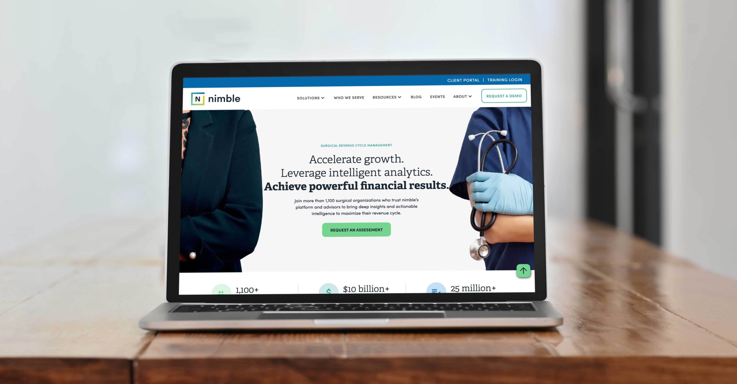 Nimble Solutions | Naming, Brand Identity & Website