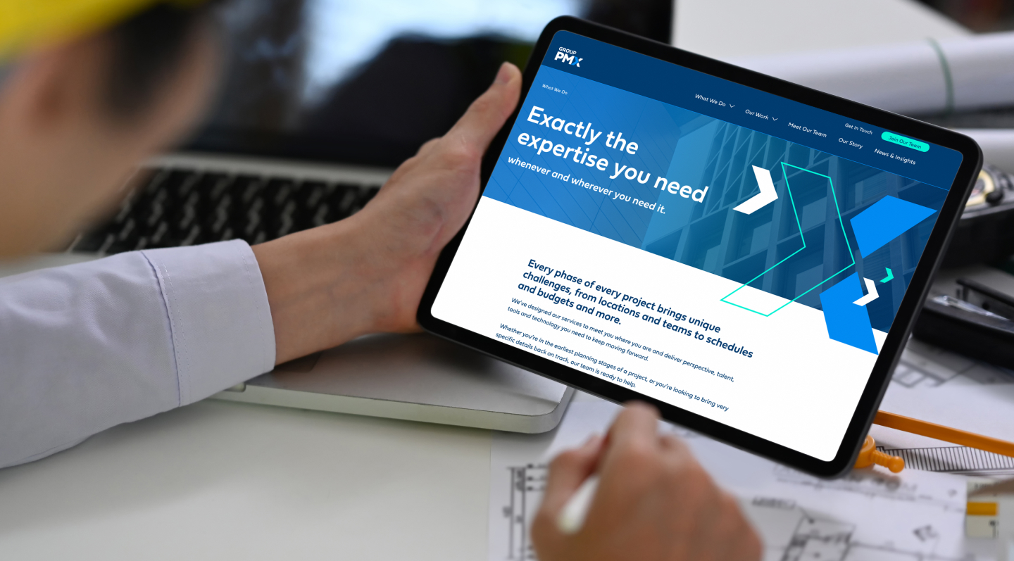 Group PMX | Website Design | Atomicdust